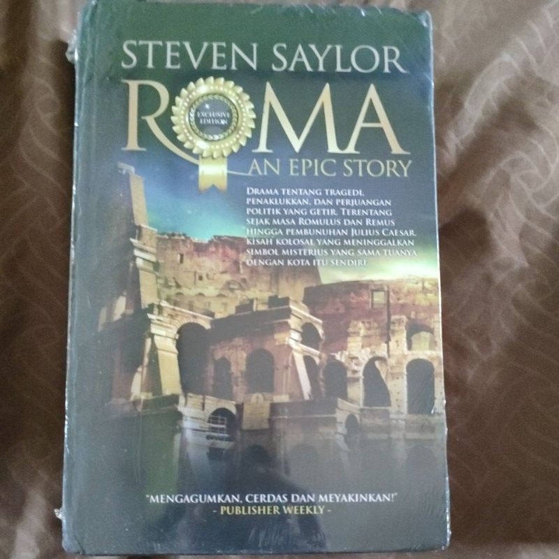 Jual roma an epic story by steven saylor | Shopee Indonesia