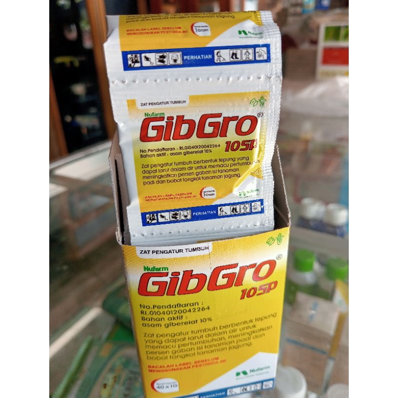Jual GIBGRO 10SP ZAT PENGATUR TUMBUH | Shopee Indonesia