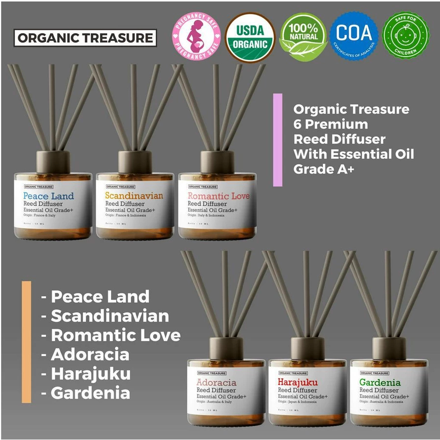 Jual Reed Diffuser Pewangi Ruangan Essential Oil 20 ml- Romantic Love ...