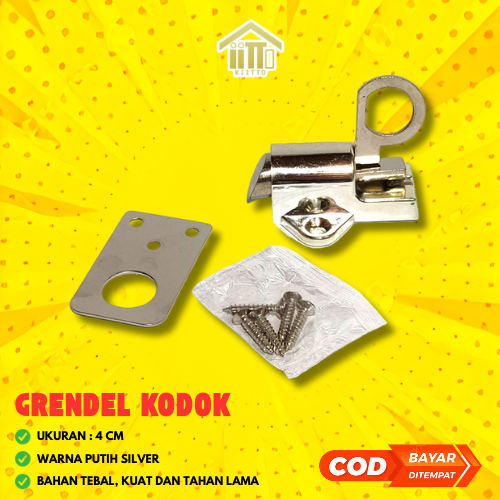Jual GRENDEL KODOK / SPRING KNIP / SELOT SLOY KUNCI JENDELA PINTU ...