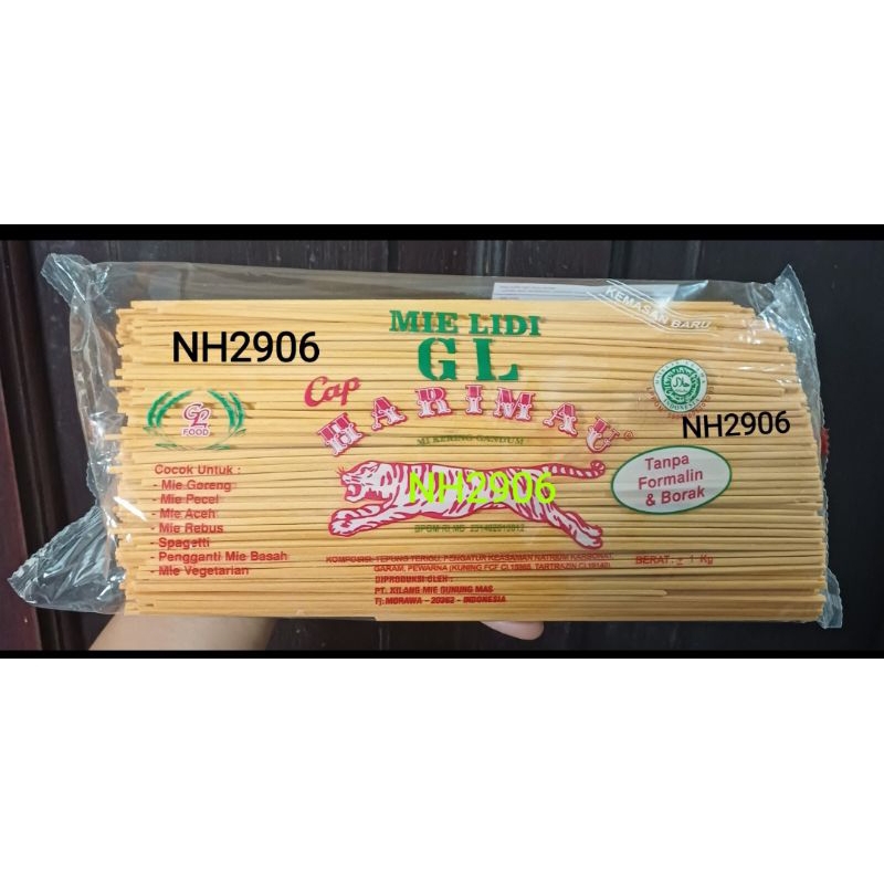Jual Mie Lidi 1kg ( Mie Gomak medan) | Shopee Indonesia