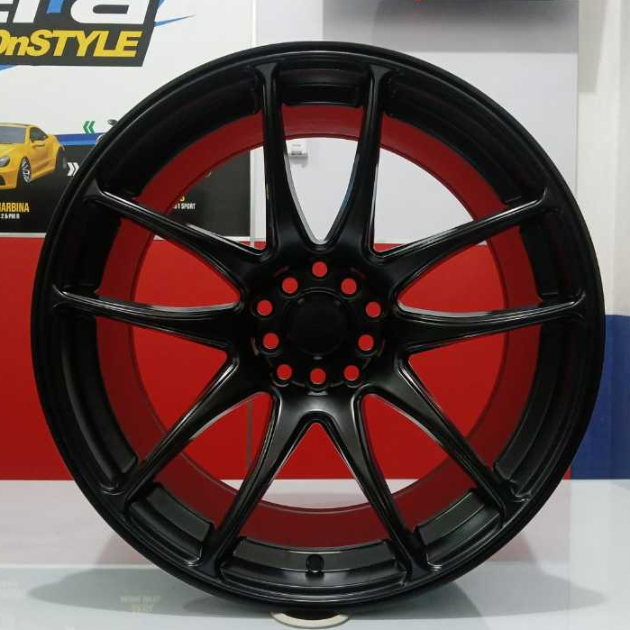 Jual Velg Ring 18 Work Kiwami HSR KAMIKAZE Lebar 85/95 Pelek Racing R18 Cocok Innova Zenix CRV ...