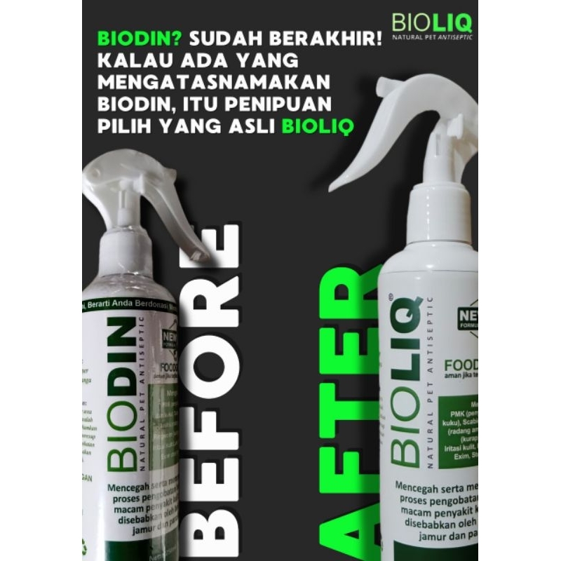 Jual Bioliq spray 250 ml ampuh untuk PMK sapi (aman jika tertelan ...