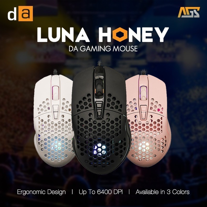 Jual Digital Alliance DA Luna Honey RGB - Gaming Mouse | Shopee Indonesia