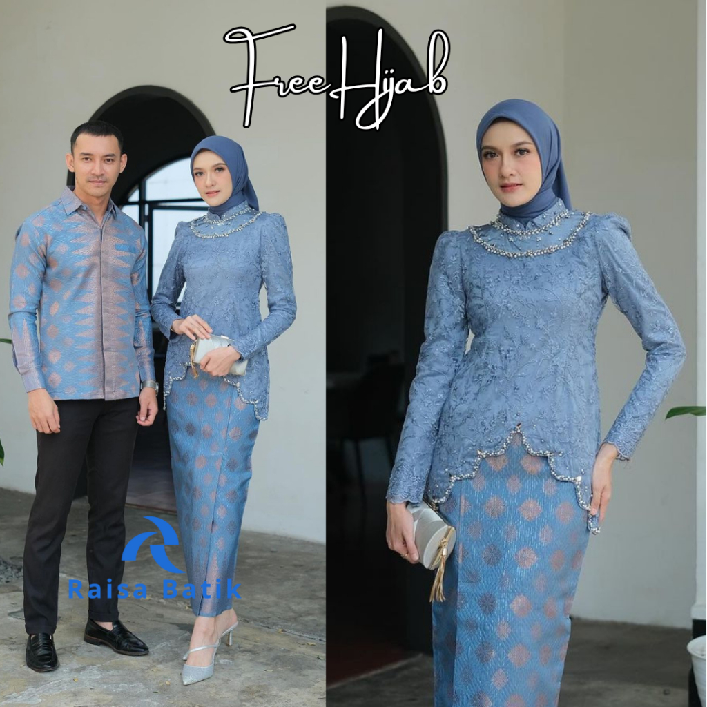 Jual Kebaya Couple Sera Series Kebaya Wisuda Lamaran Tunangan Set Tunik ...