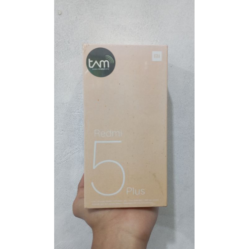 Jual "BACA DENGAN SEKSAMA" Box Redmi 5 Plus| 3GB/32GB | Warna Black ...