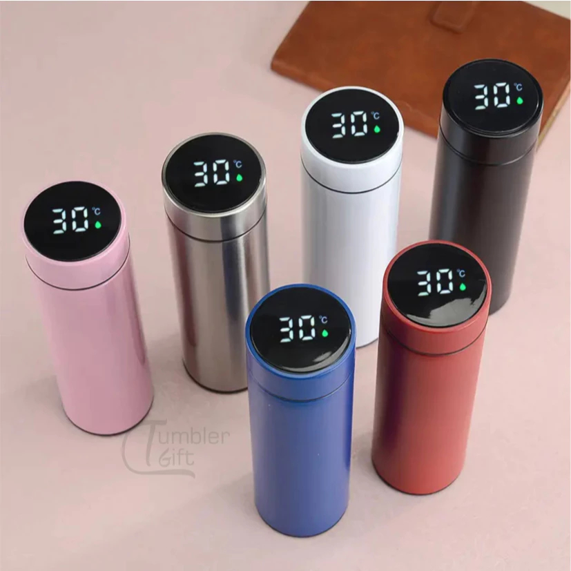 Jual [FREE BUBBLE] TERMOS LED SUHU DISPLAY STAINLESS STEEL AIR PANAS ...