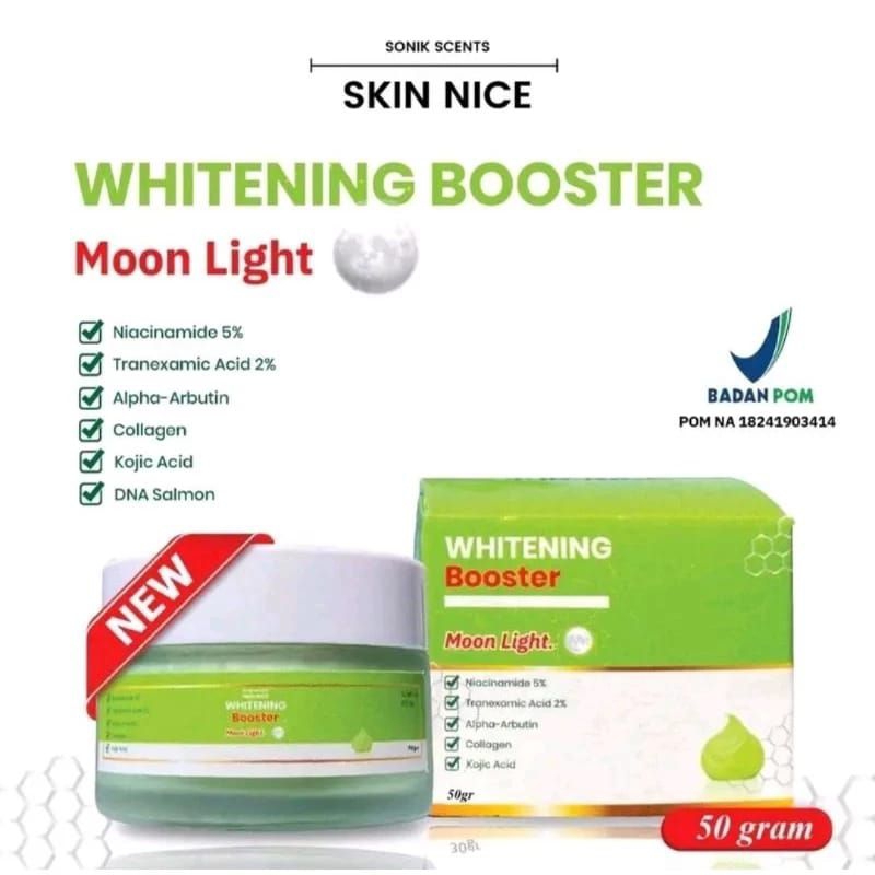 Jual [COD] SKIN NICE WHITENING BOOSTER 50/30Gr SONIK SCENTS MOON LIGHT ...