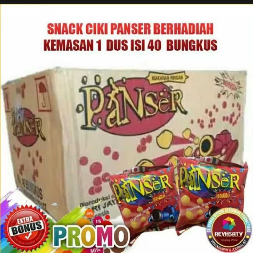 Jual Panser Berhadiah Kemasan 1 Dus Isi 40 Bungkus (1 DUS 40 PCS ...