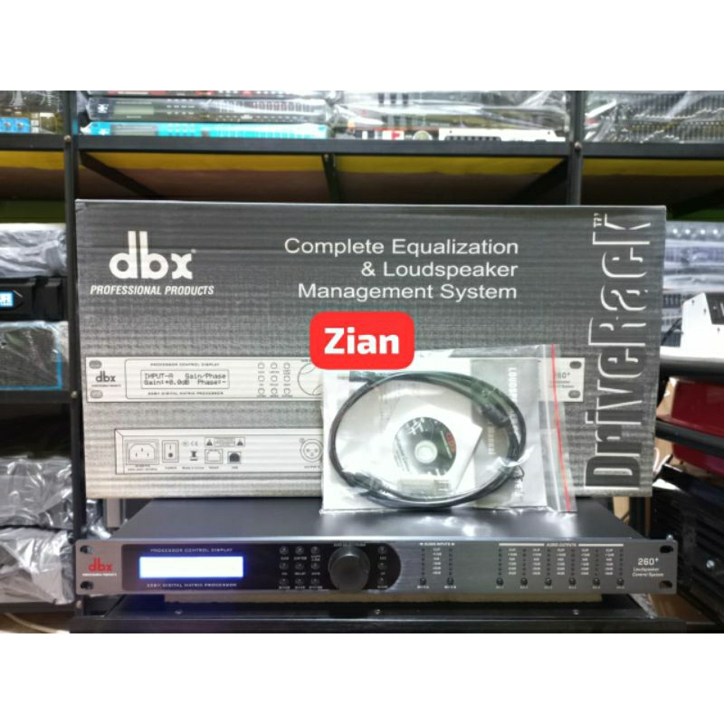 Jual DBX Complete Equalization & Loudspeaker Management System DBX 260 + plus grade A | Shopee ...