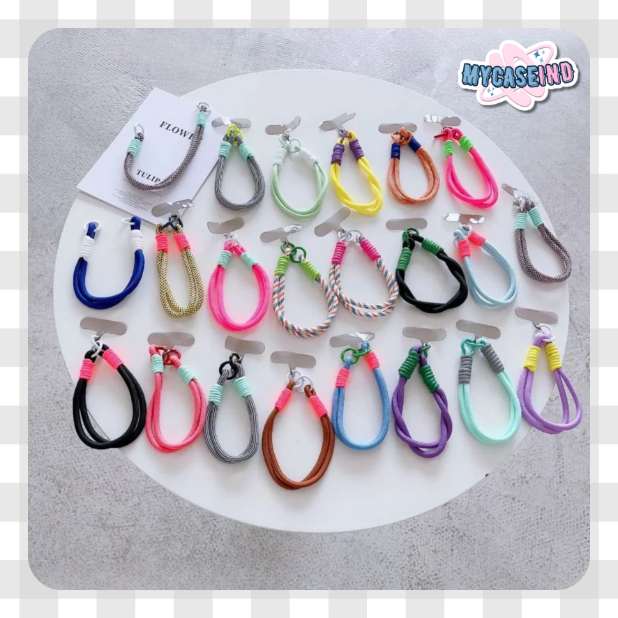 Jual String Strap phone/gantungan gelang hp aesthetic korea | Shopee ...