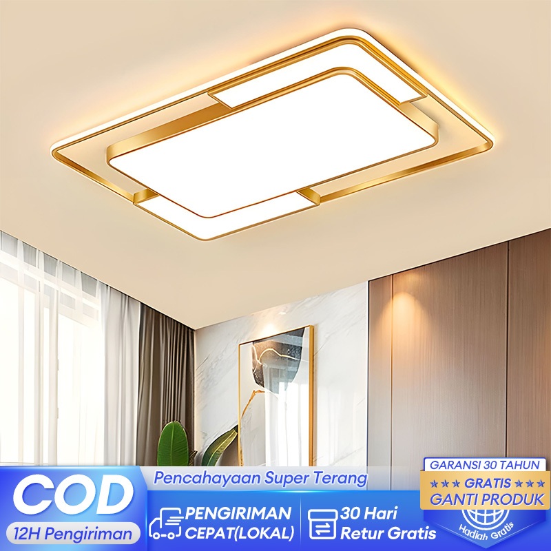 Jual Lampu Plafon LED 3 Warna lampu plafon minimalis Ceiling Lamp ...