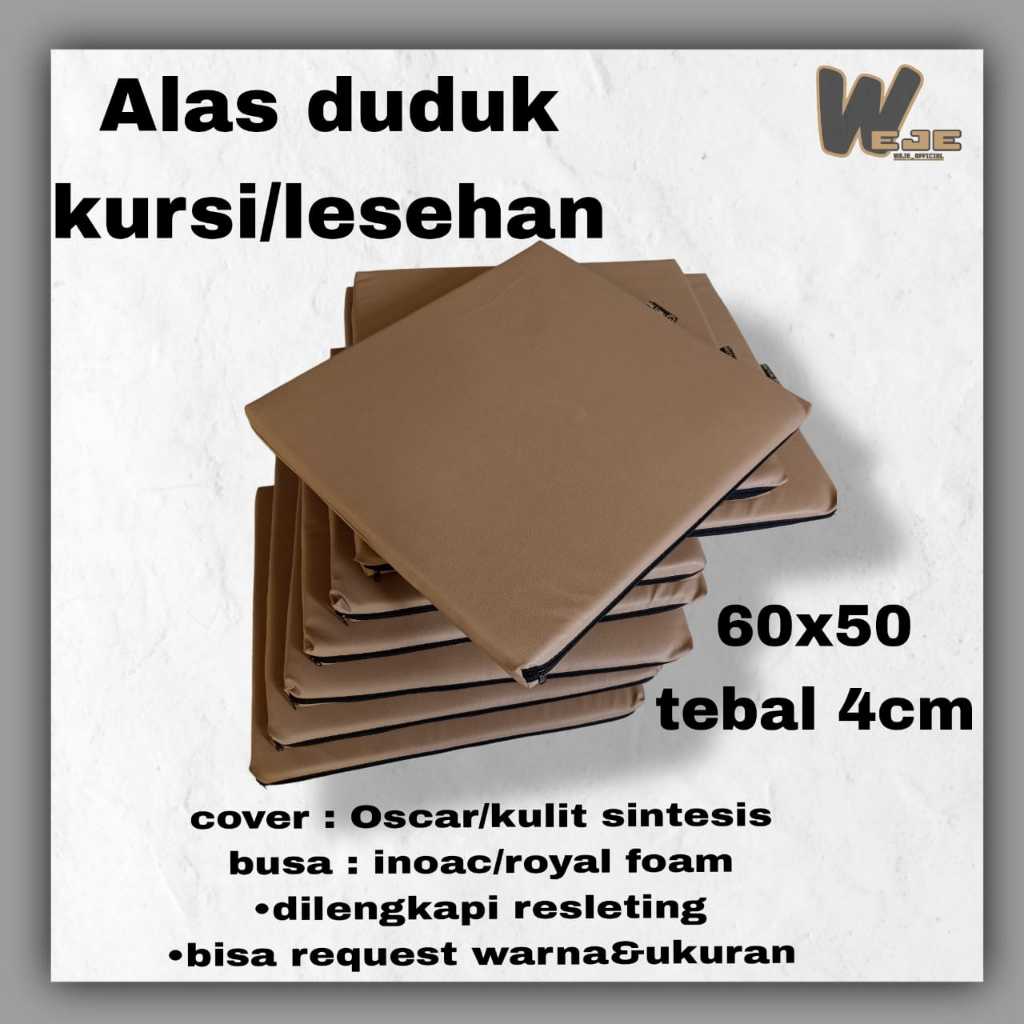 Jual UKURAN 60X50X4CM ALAS DUDUK KULIT SERBA GUNA / ALAS DUDUK LANTAI ...