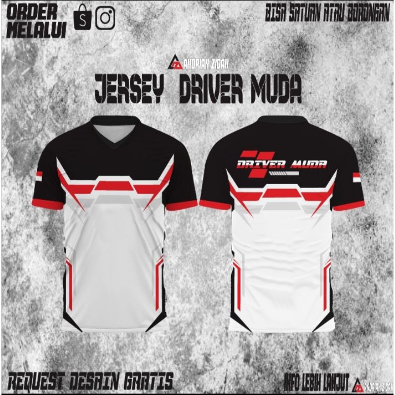 Jual Jersey driver muda | Shopee Indonesia