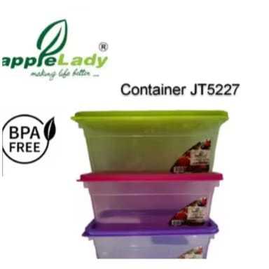 Jual APPLELADY APPLE LADY CONTAINER-SPACE SAVING JT5227 /TEMPAT BEKAL ...