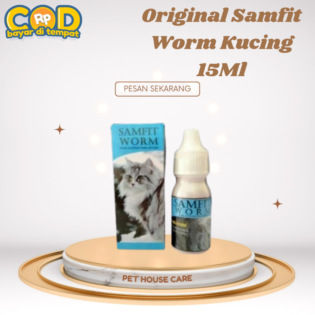 Jual Samfit Worm / Obat Cacing / Untuk Segala Jenis Kucing COD | Shopee ...