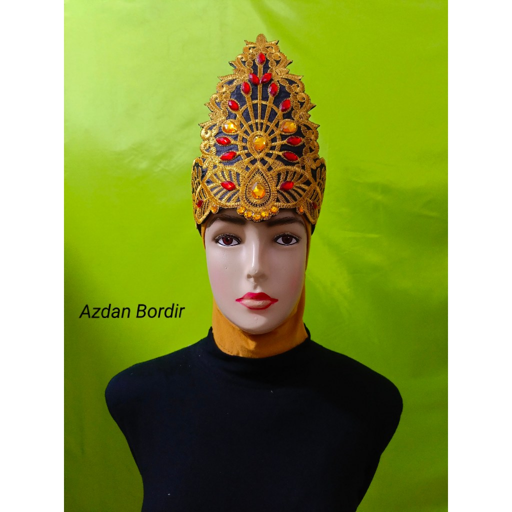 Jual Siger mahkota tari motip daun kecil | Shopee Indonesia