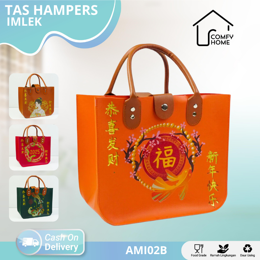 Jual Tas Hampers Imlek / Hampers Sincia / Tas Chinese New Year 2025 ...