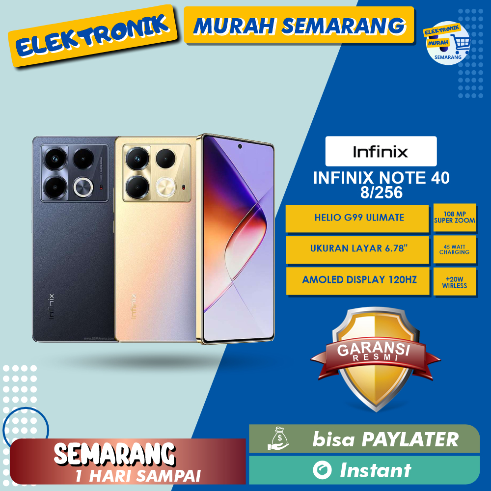 Jual Infinix Note 40 Pro Plus 5G [NON REPACK] 12GB+256GB Garansi resmi 1 Tahun | Shopee Indonesia