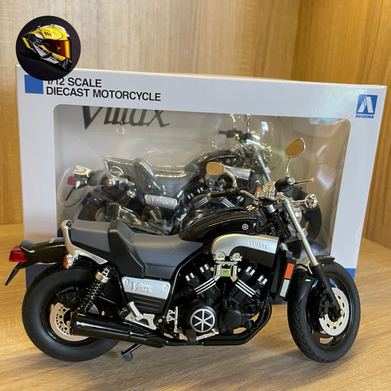 Jual diecast miniatur motor yamaha vmax aoshima skala 1/12 | Shopee ...