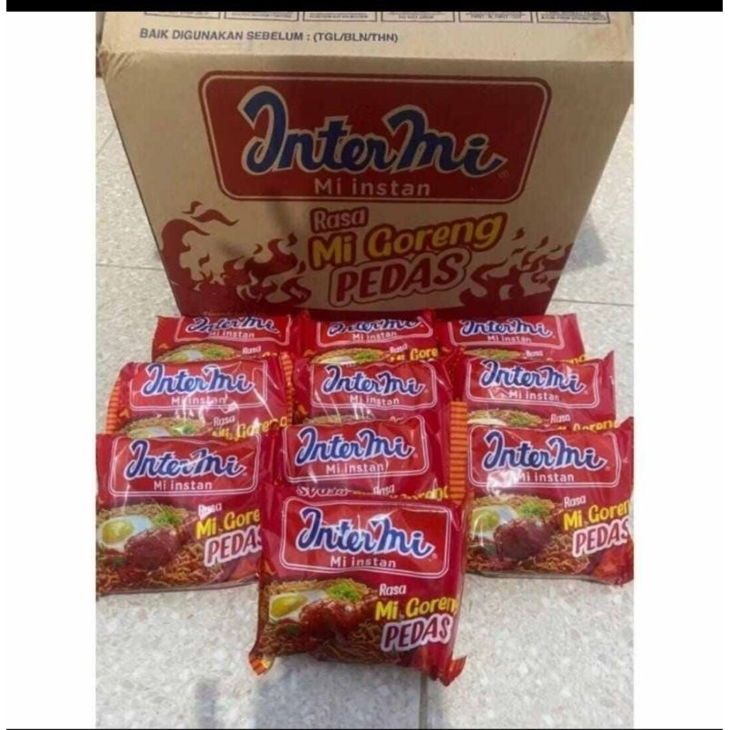 Jual Intermi Mi Instan Rasa Pedas 10 bungkus | Shopee Indonesia