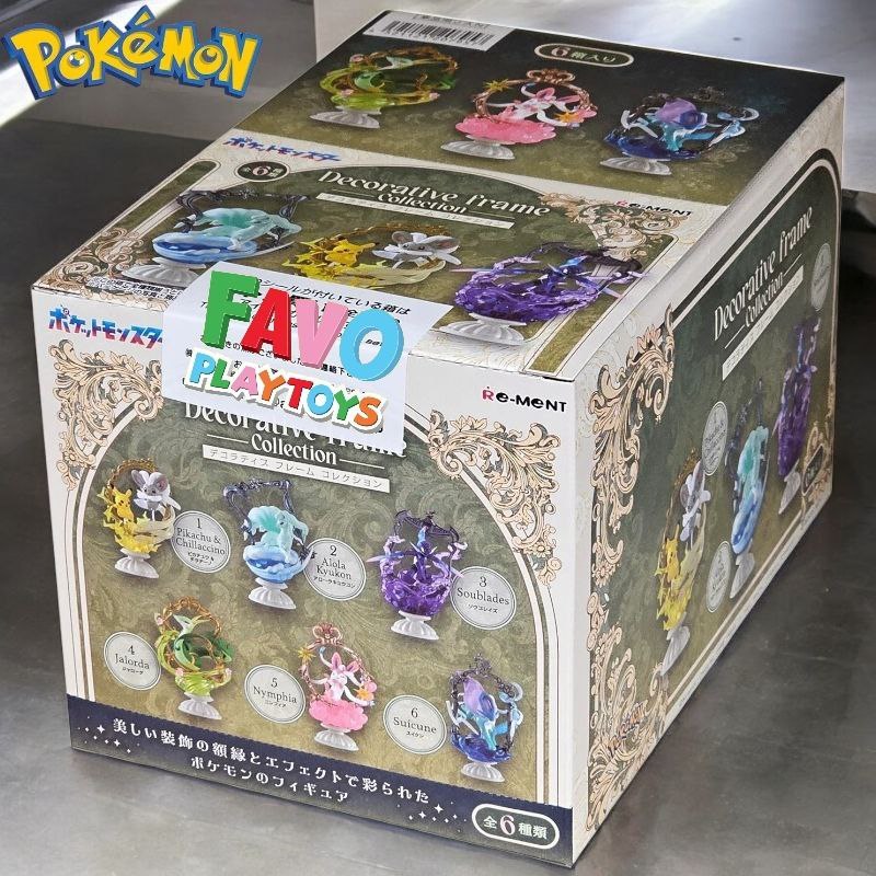 Jual RE-MENT Pokemon Decorative Frame Collection Series - FULL SET 6 ...