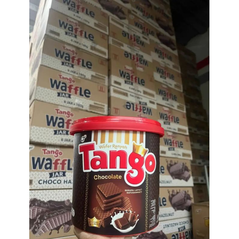 Jual Wafer Tango Jar Chocolate Vanilla / Tango Waffle Choco Hazelnut ...