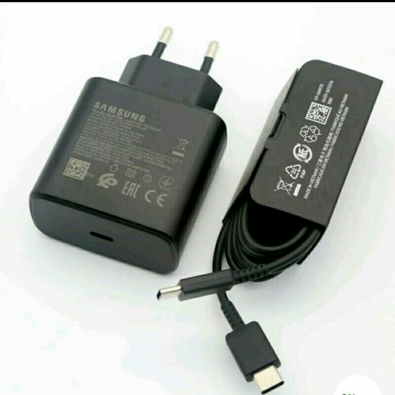 Jual Charger Samsung Fast charger 45W charger Samsung note 10/10+/note ...