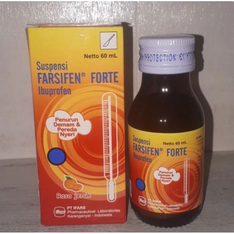 Jual FARSIFEN FORTE SIRUP 60 ML / IBU PROFEN | Shopee Indonesia