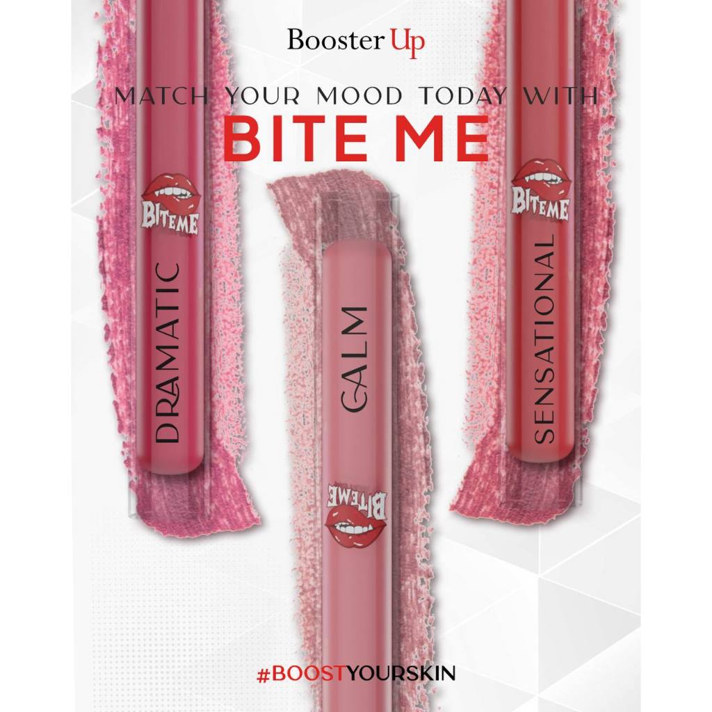 Jual Booster Up Bite Me Matte Liquid Lipstik | Shopee Indonesia