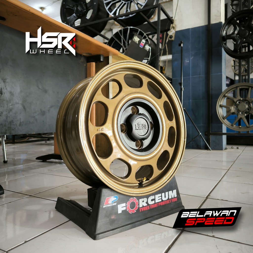 Jual Velg retro rally R14 HSR untuk mobil wuling air ev karimun dll ...