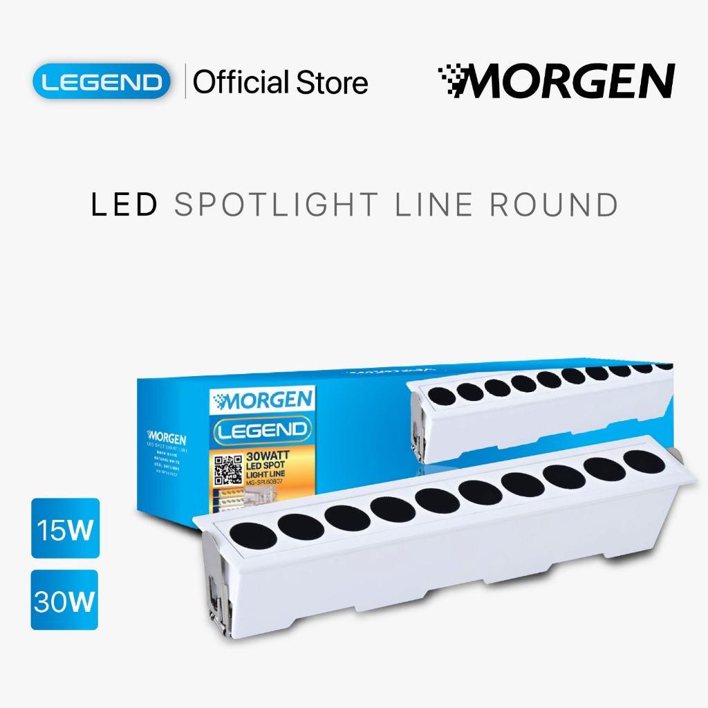 Jual Morgen LED Spotlight Line Square Legend Series - Lampu Spotlight ...