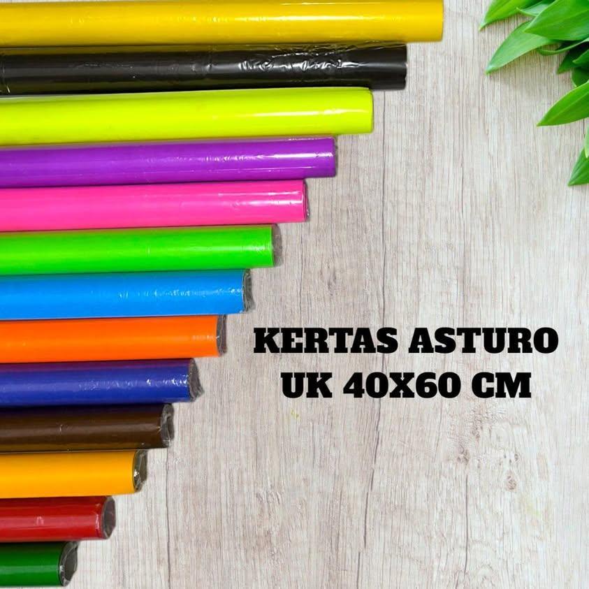 Jual KERTAS ASTURO ALASKA / KERTAS WARNA / KERTAS ASTURO / KERTAS WARNA ...