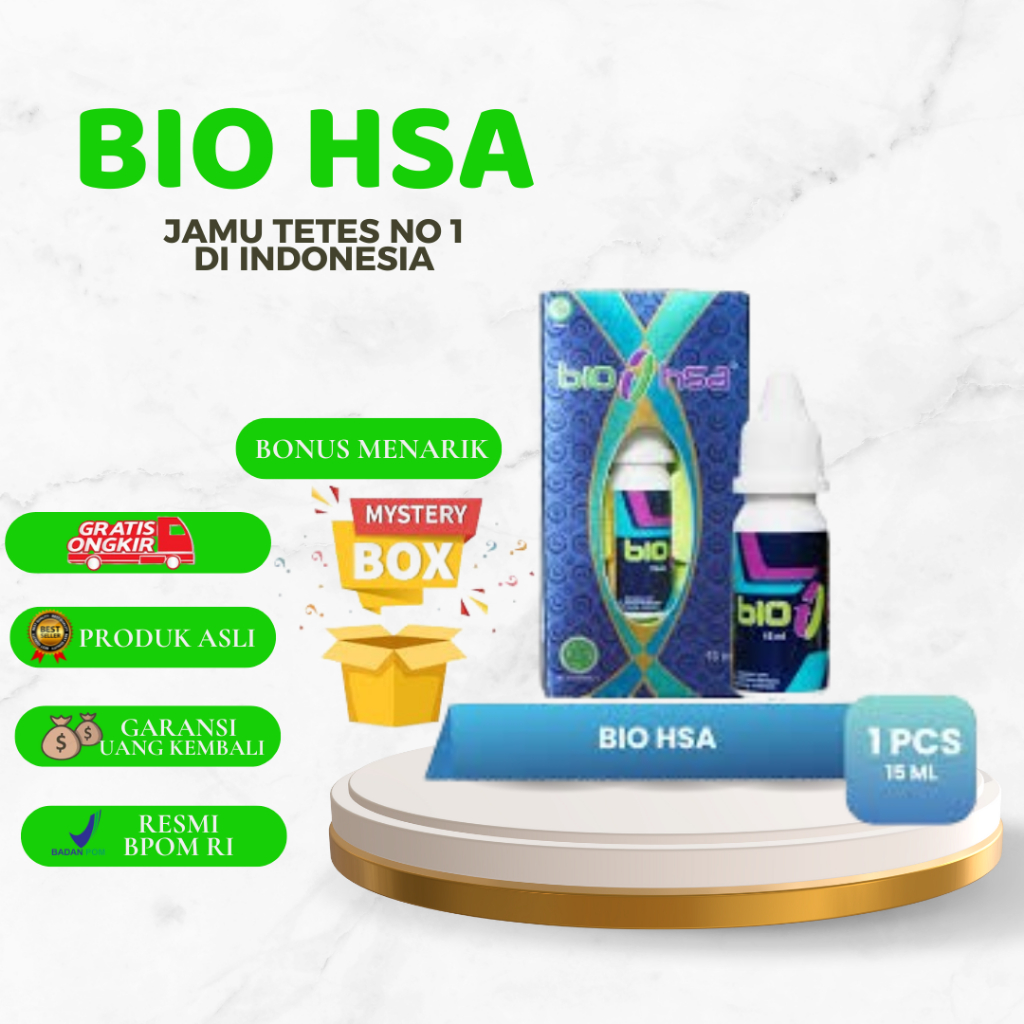 Jual Bio HSA Jamu Tetes | Shopee Indonesia