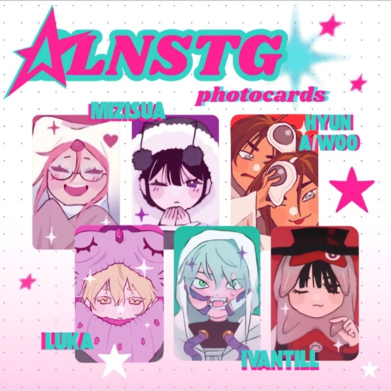 Jual [PO] Photocard Alienstage alnst vivinos qmeng Mizi Sua Hyuna ...