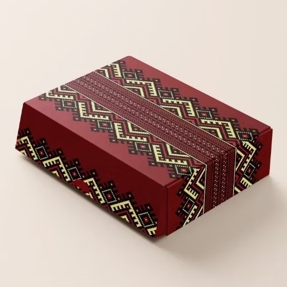 Jual SNACK BOX MERAH MOTIF BATIK | Shopee Indonesia