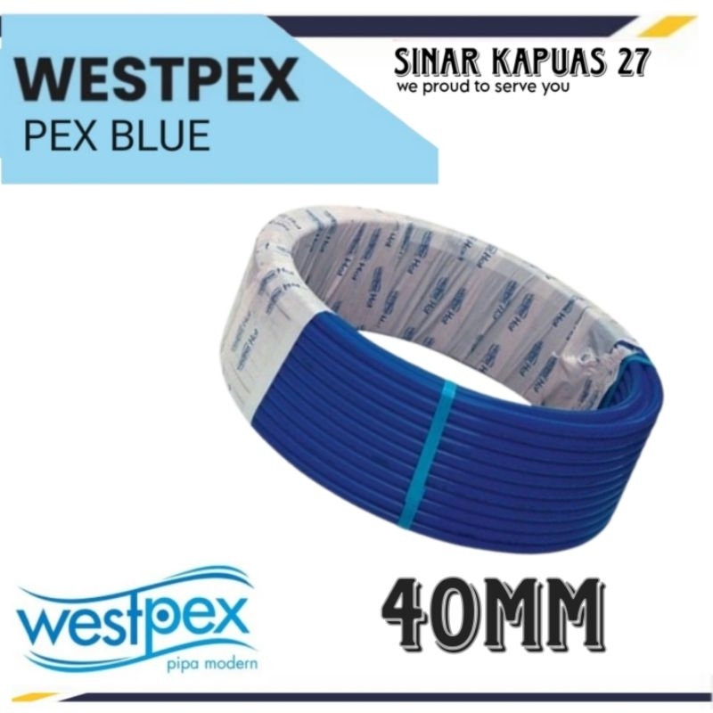 Jual Pipa Westpex Pex Biru Pipa Air Dingin Ukuran 40mm 1.1/2 inc ...