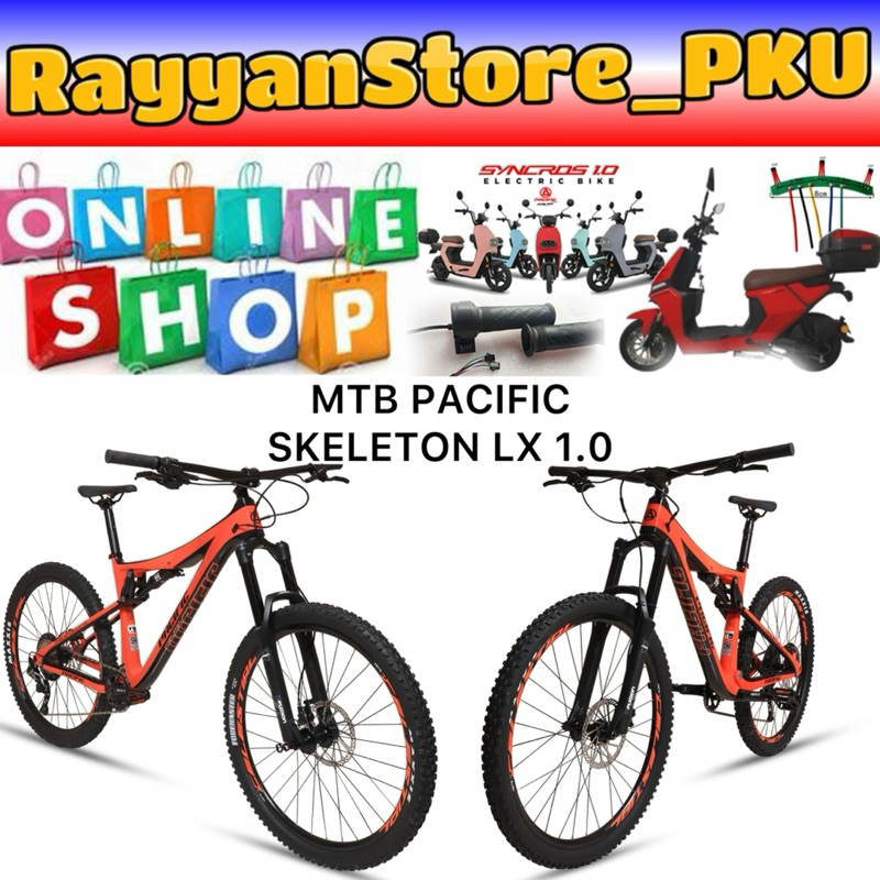 Jual MTB PACIFIC SKELETON LX 1.0 DEORE SLX M7000 11 SPEED Ukuran 27,5 ...