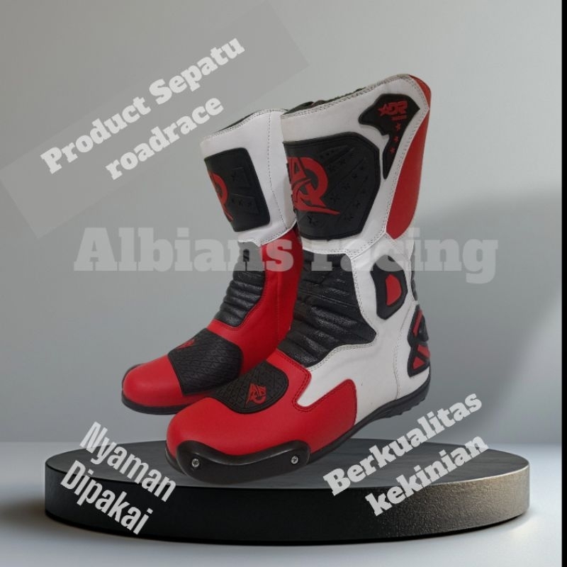 Jual New!!! Sepatu balap roadrace Sepatu touring Sepatu balap motor ADR ...