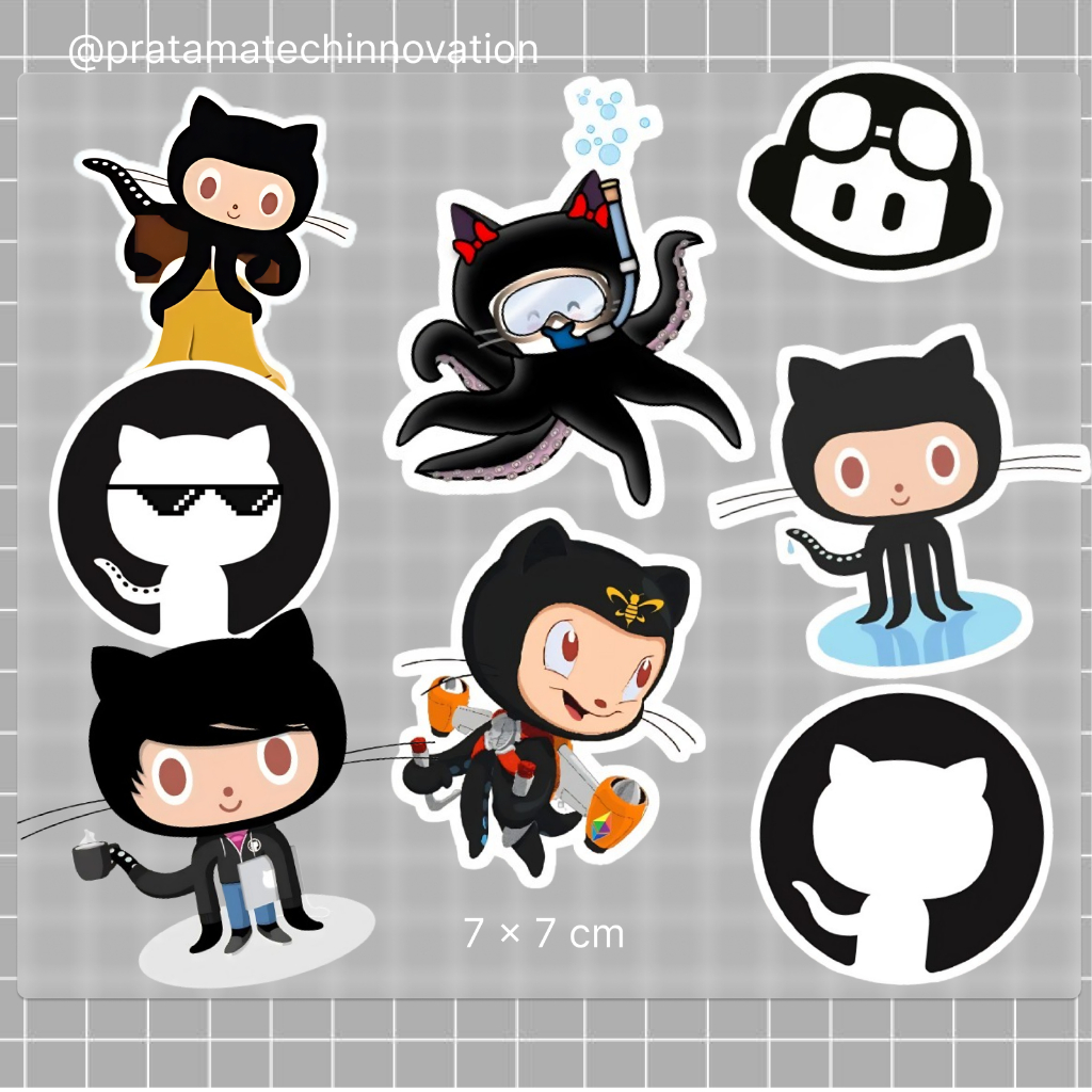 Jual Stiker Pack Github pack programer | Shopee Indonesia