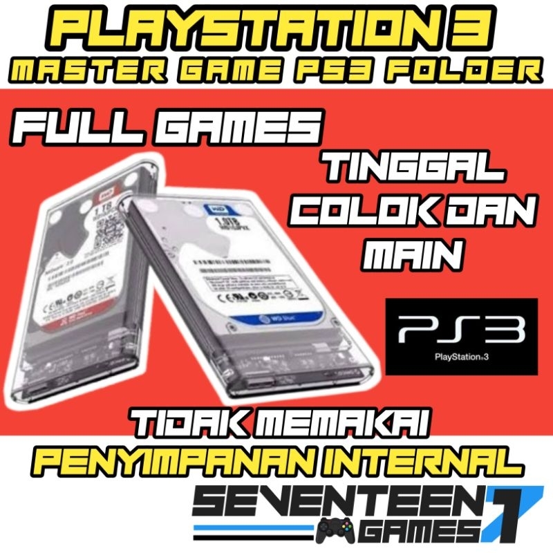 Jual HDD Harddisk External Isi Game Ps3 Cfw Hfw Hen Gembox | Shopee ...