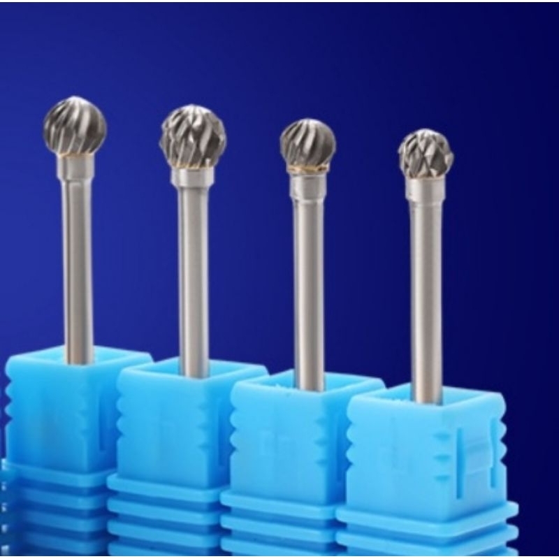 Jual Mata bor ball bola double cut tungsten 2 3 4 5 6 mm ukir pahat ...