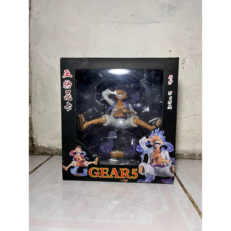 Jual action figure one piece nika luffy g5 sanji zoro franky sasuke ...