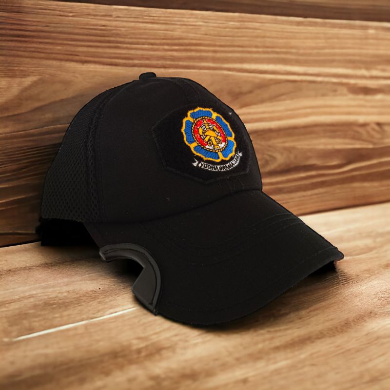 Jual Topi hitam tactical coak logo DAMKAR - topi coak pemadam kebakaran ...