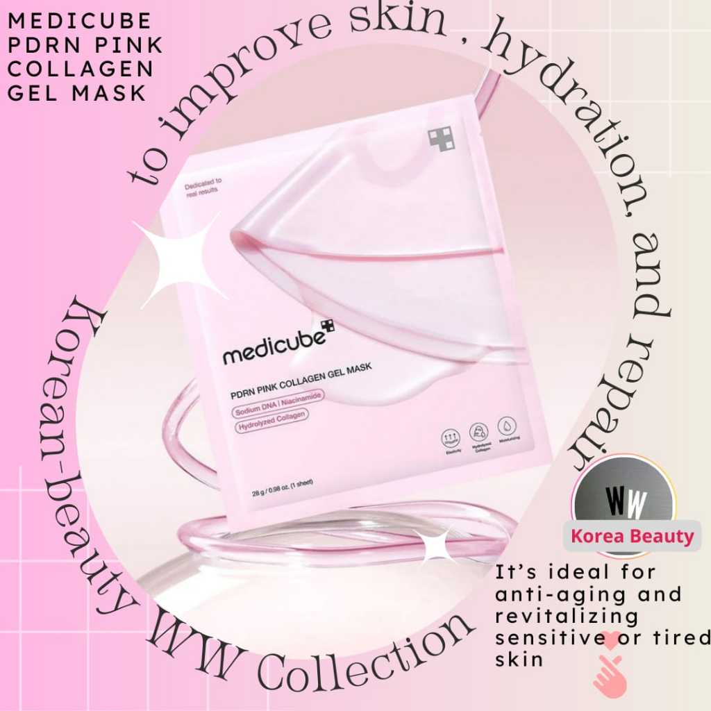 Jual READY INSTANT - MEDICUBE PDRN PINK COLLAGEN GEL MASK | Shopee ...