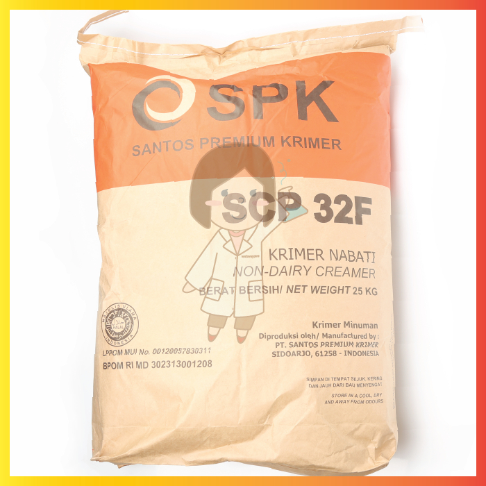 Jual SPK SANTOS PREMIUM KRIMER NABATI NON DAIRY CREAMER SCP 32F 1KG ...