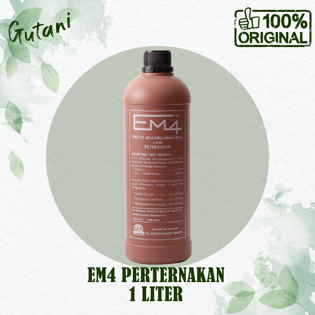Jual EM4 Perternakan 1 Liter | Shopee Indonesia