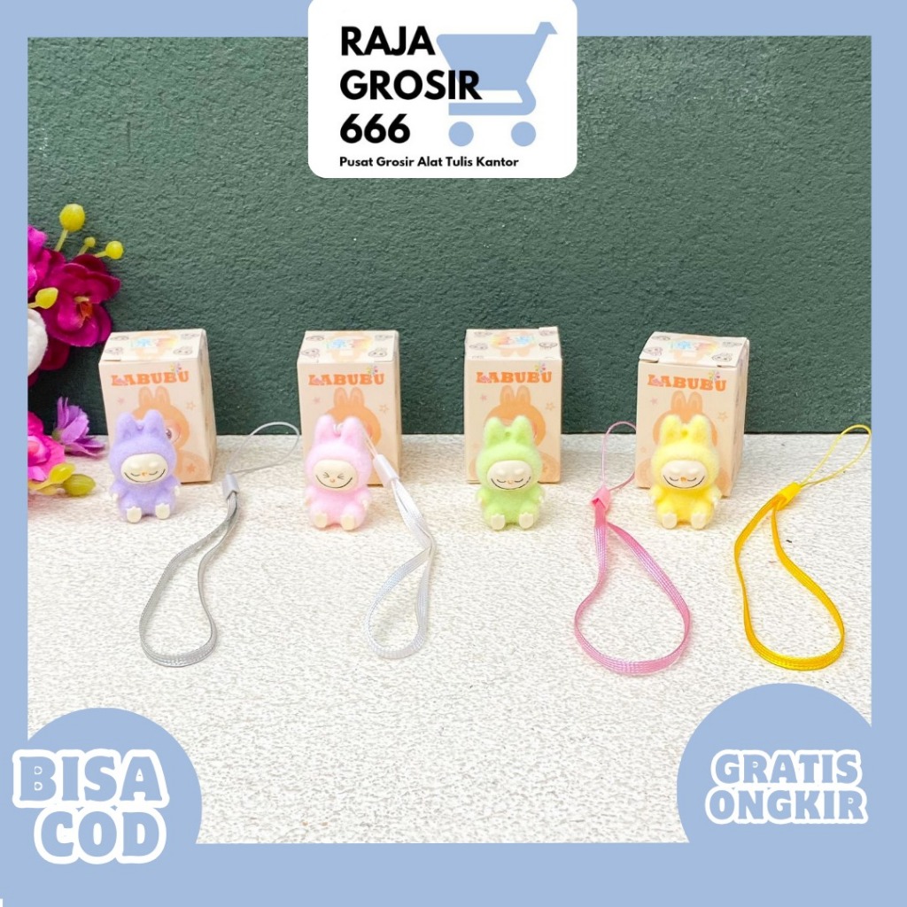 Jual Blind box Mini Strap Phone Labubu MN-1780 / Blind Box / Mainan ...