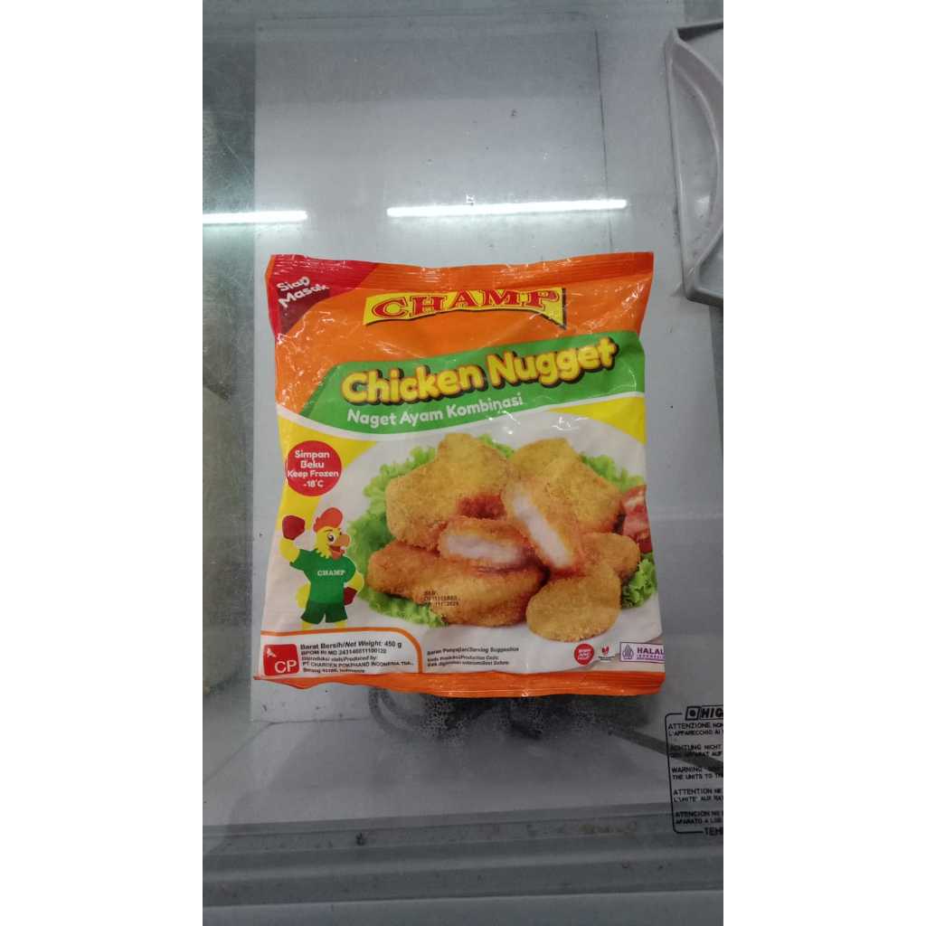 Jual Champ Chicken Nugget 450 Gram | Shopee Indonesia