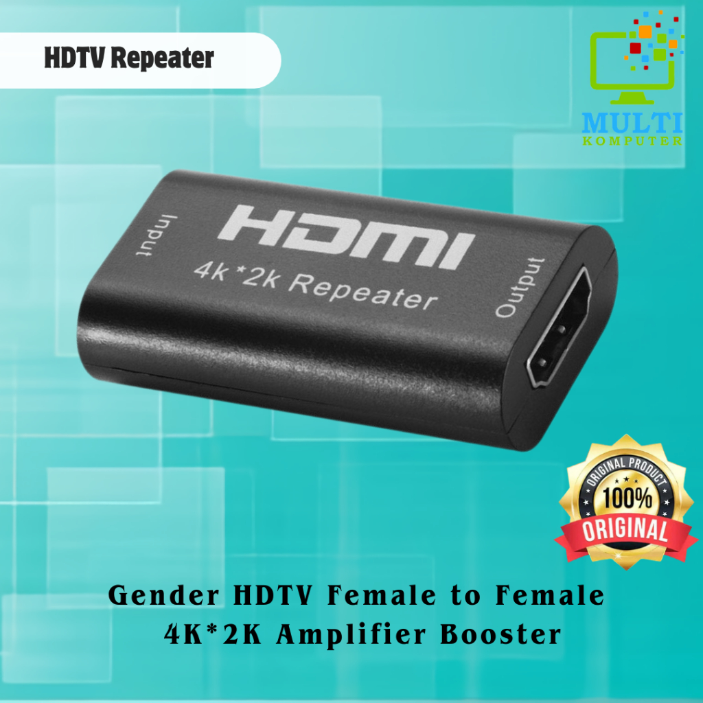 HDMI Home Audio Amplifiers & Preamps 4K HDMI Signal Repeater / Extender ...